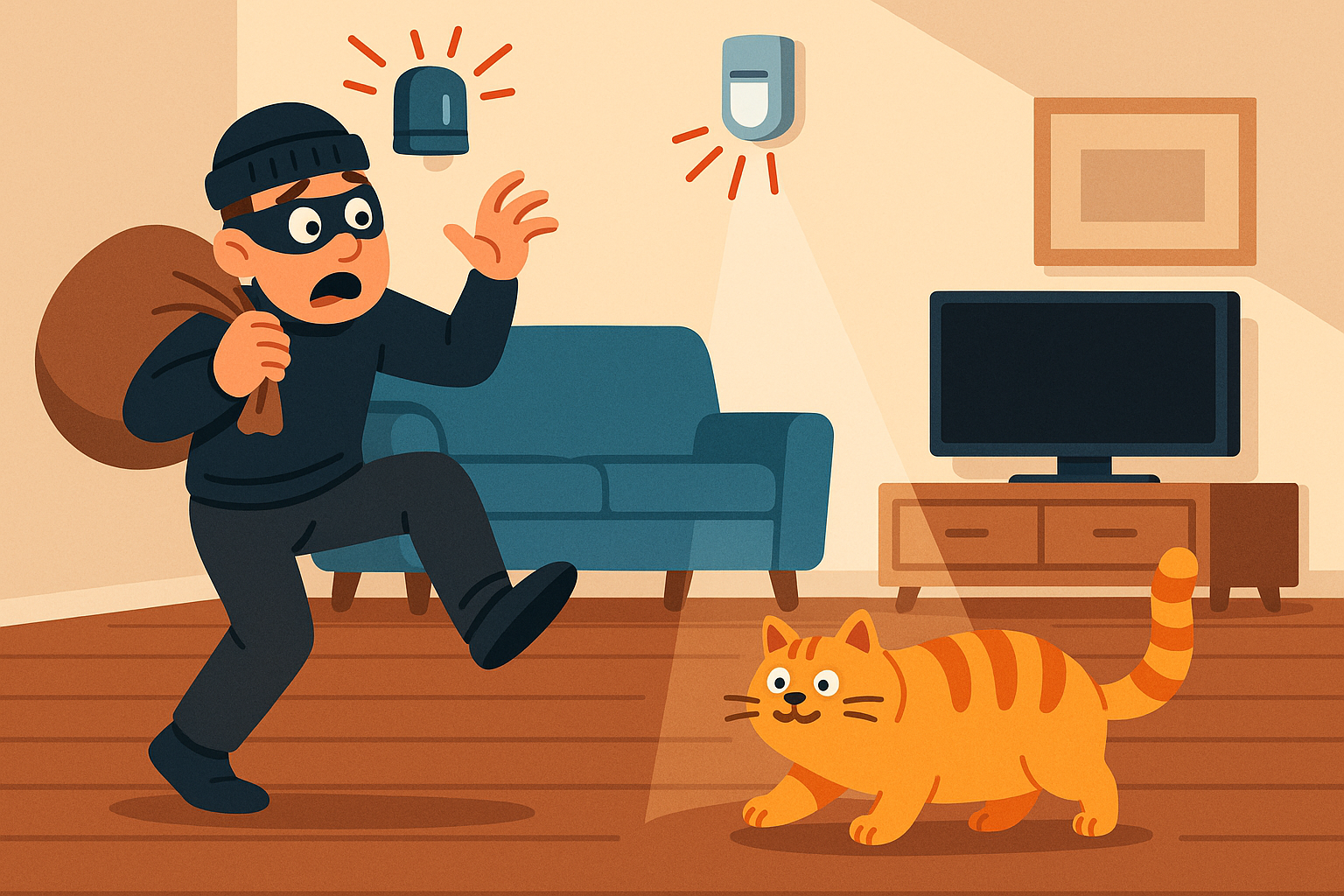 Binnenbewegingsmelder kiezen? Zo voorkom je valse alarmen en beveilig ...